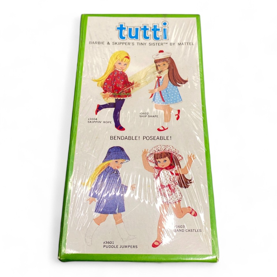 Vintage 1965 TUTTI DOLL Barbie & Skipper’s Tiny Sister MATTEL | eBay