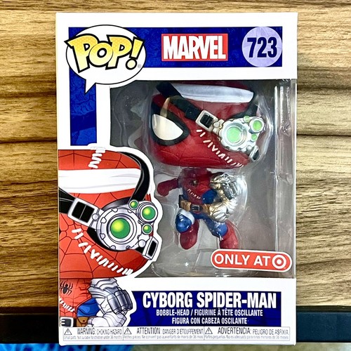 Cyborg Spider-Man Funko Pop! #723 Marvel Bobble-Head Target Exclusive ...