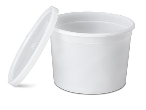 64oz Durable Plastic Storage Containers 10 Pack Suitable For Food ...