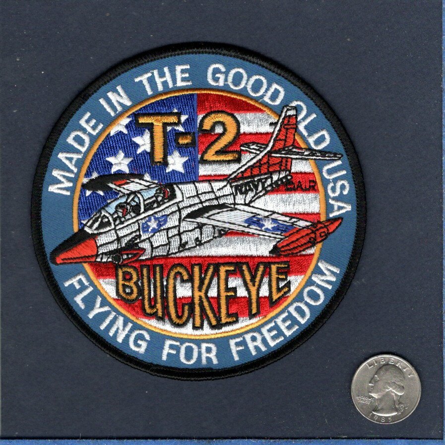 T-2 BUCKEYE US NAVY USMC VT North American Aviation NAA Squadron ...