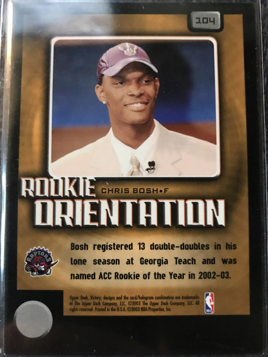 Chris Bosh Rookie