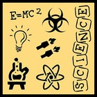 Detailed Science & Equipment Stencil Set - (2) Piece Kit - 10" x 10 ...