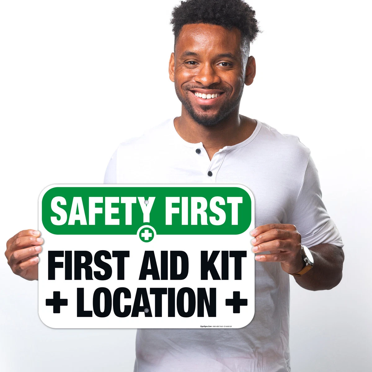 First Aid Kit Location Sign