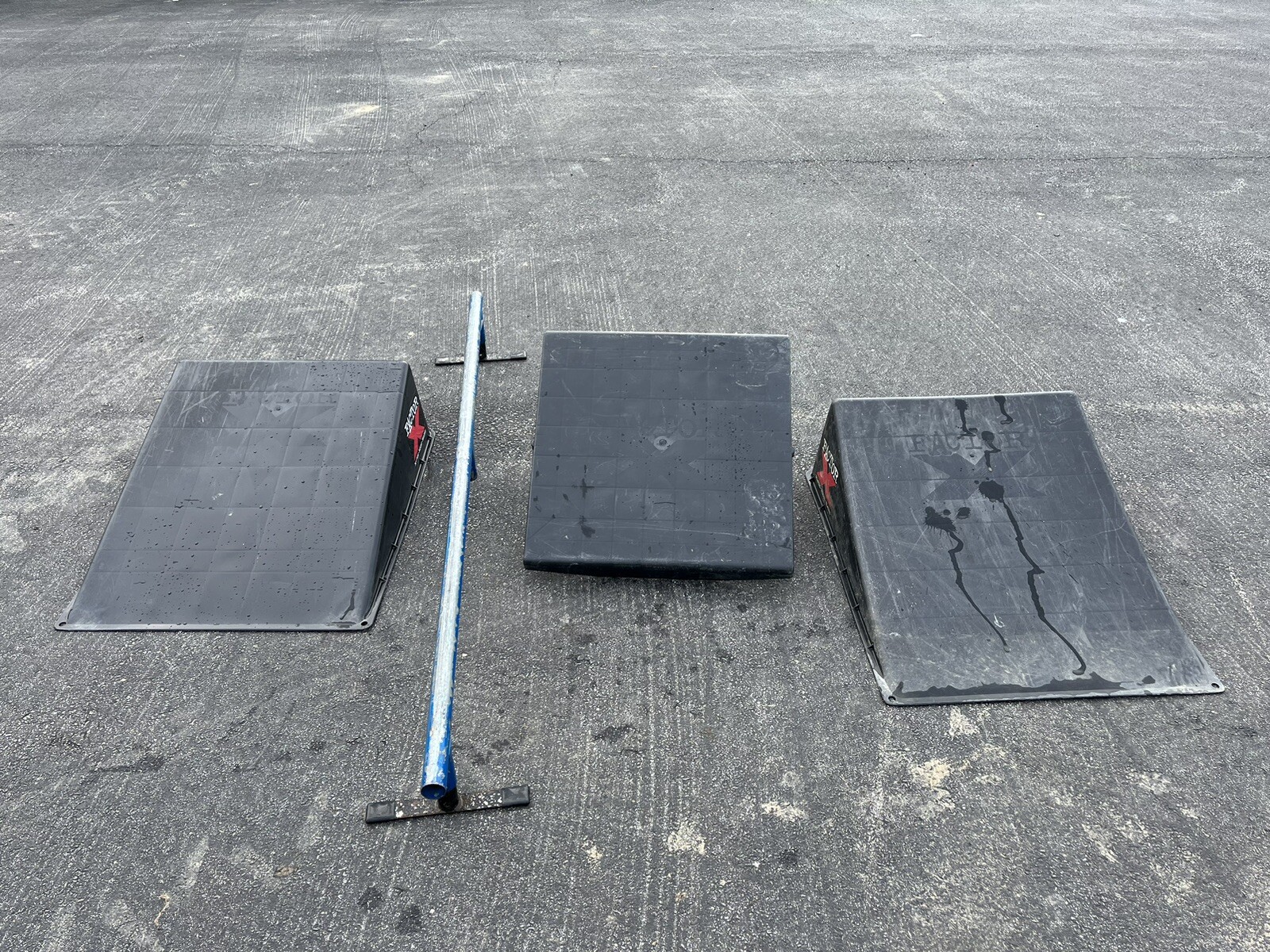 Factor X Skate ramps with rail | eBay