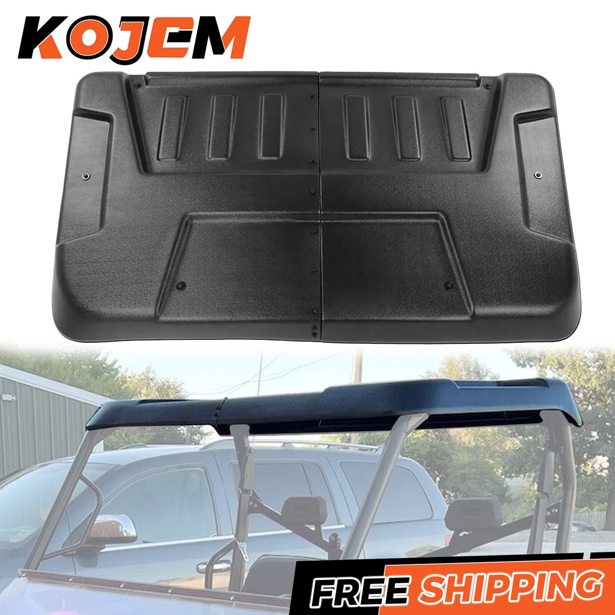 Polaris Ranger Hard Top Polaris Ranger Crew Metal Top Roof Rack By