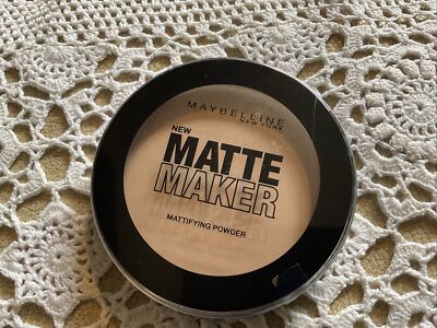 MAYBELLINE MATTE MAKER MATTIFYING POWDER #50 SUN BEIGE | eBay Australia