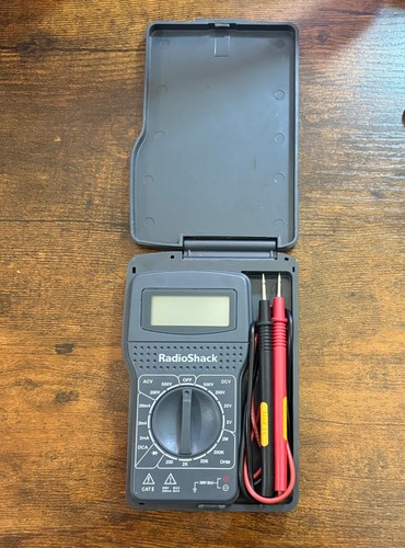 Radioshack Cat. No. 22-182 15-Range Digital Multimeter Tested Working ...