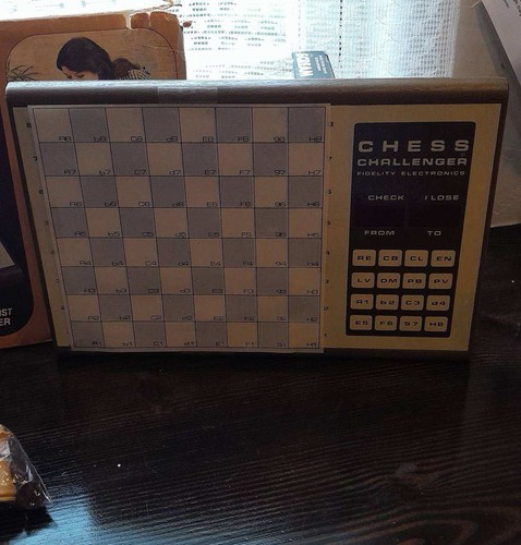 VINTAGE FIDELITY ELECTRONICS CHESS CHALLENGER 7 Missing One Piece | eBay