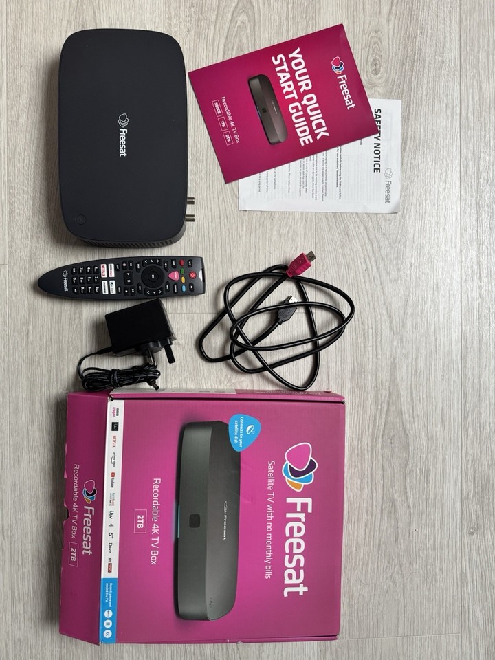 Free SAT Recordable 4K TV Box 2TB | eBay UK