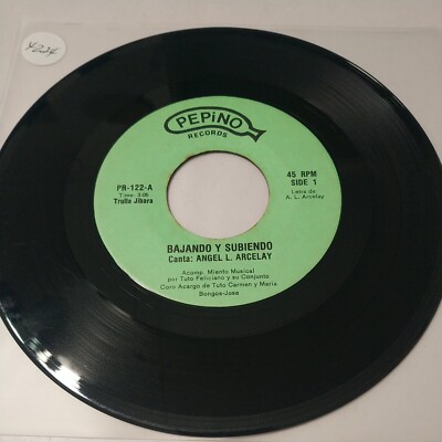 Angel L Arcelay Jesus El Mecias Bajando Y Subiendo PEPINO PR-122 VG ...