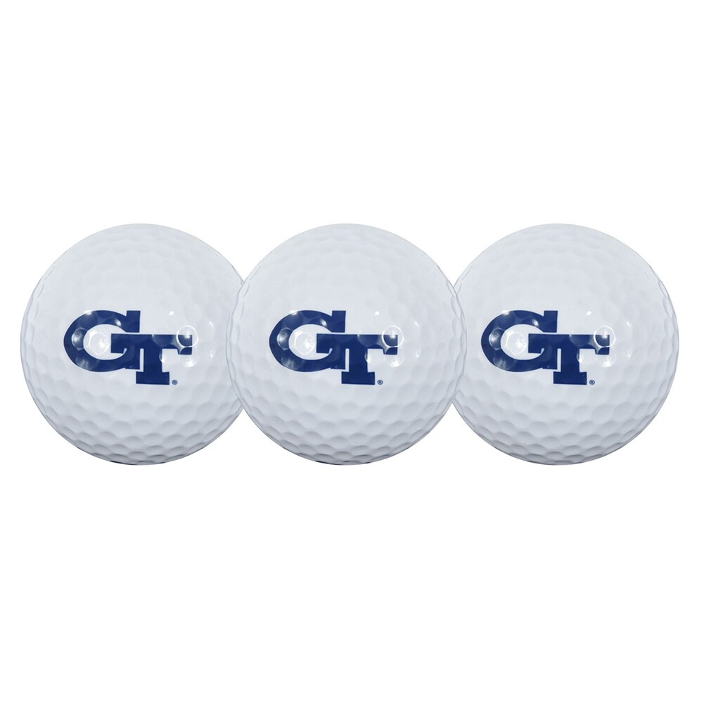 Georgia Tech Yellow Jackets Golf Balls - 3 Pack - GT Logo | eBay