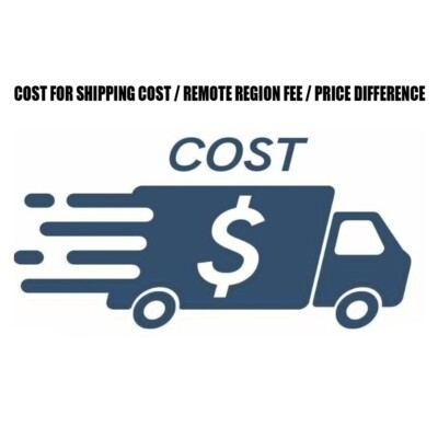 Cost for Shipping Cost / Remote region fee / Price Difference | eBay