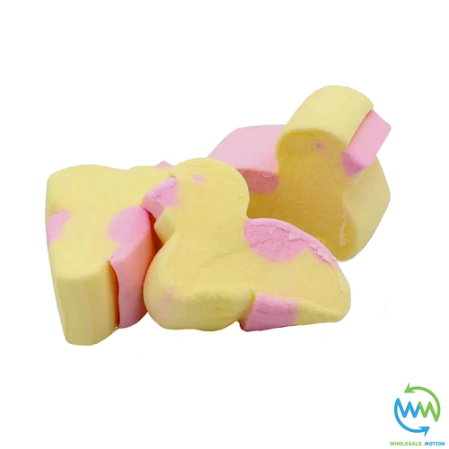 Yellow & Pink CHICK Marshmallow EASTER Mallows VANILLA Flavour Mallow ...
