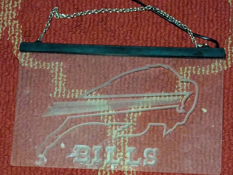 NFL New Buffalo Bills Blue LED Neon Light Sign | eBay