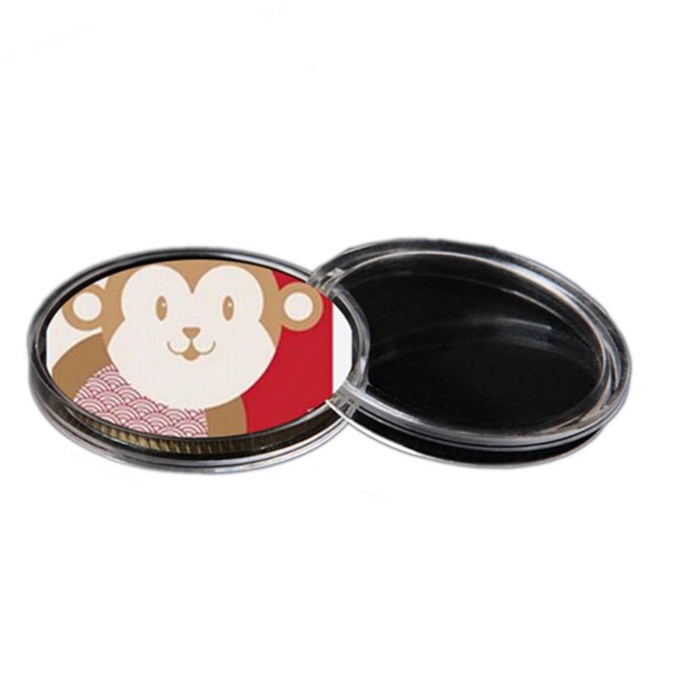 10pcs 45mm Applied Clear Round Cases Coin Storage Capsules Holder ...