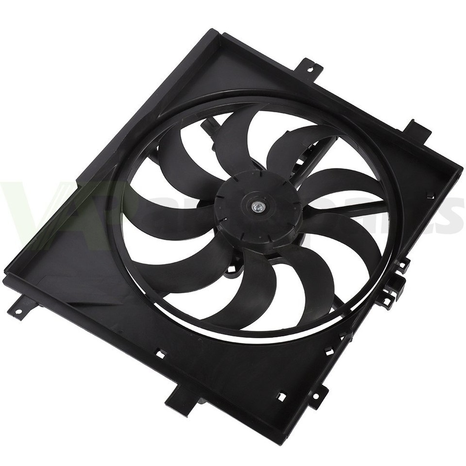 Engine Radiator and Cooling Fan Kit For 2014 2015 2016 2018 Nissan ...