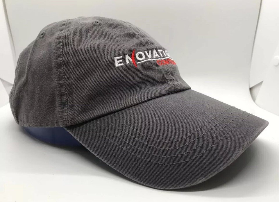 Enovation Controls Cap Hat Adult Adjustable Gray 100% Cotton | eBay
