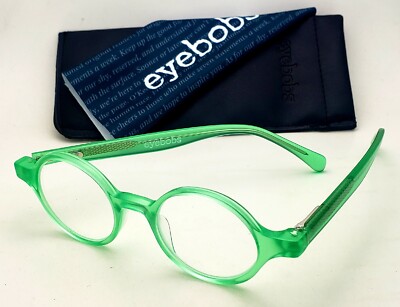 New EYEBOBS Eyeglasses +4.00 Readers WISECRACKER 3345 17 42-19 Lime ...