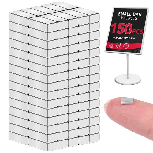 Strong Neodymium Magnets Bar, Small Rare Earth Magnets for Refrigerator ...