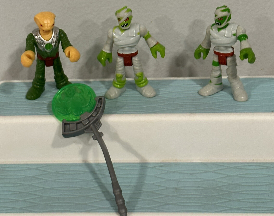 Fisher Price Imaginext Mummy Guards And Serpent Commander Serpent ...