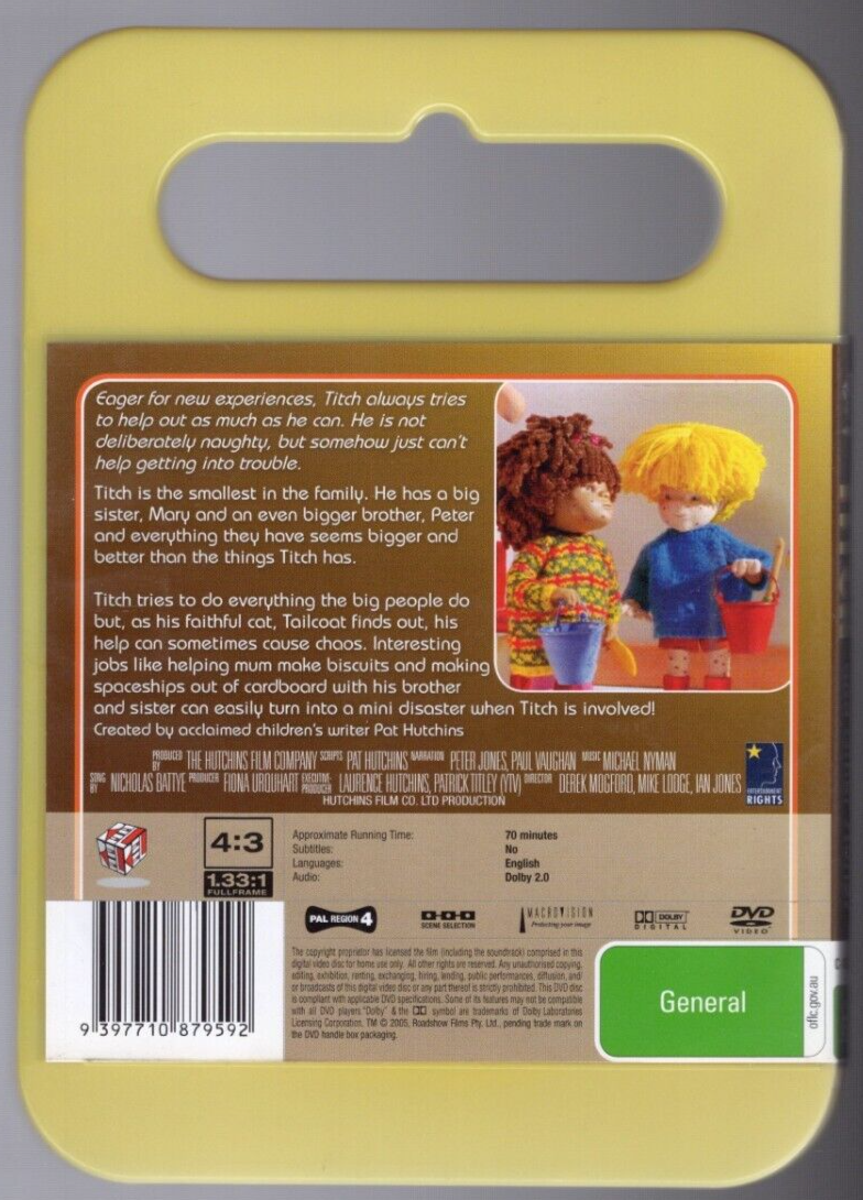Titch And Other Stories - DVD | eBay
