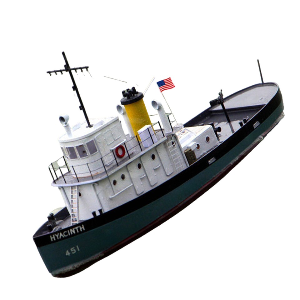 308x90mm Model Tug 1:96 Scale RC Model Kit Tug Working Boat Toys | eBay