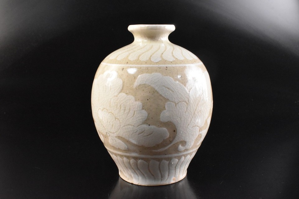 S489: Chinese Flower sculpture FLOWER VASE Ikebana DECORATIVE VASE Pot ...