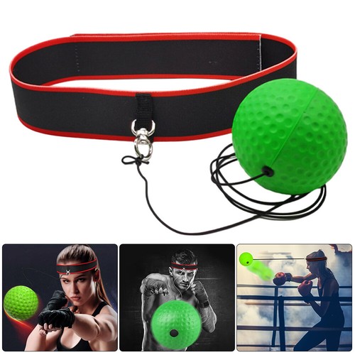 Boxing Training Ball with Adjustable Headband Hand Eye Coordination ...
