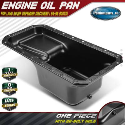 Engine Oil Sump Pan for Land Rover Defender Discovery I 94-98 300TDi ...