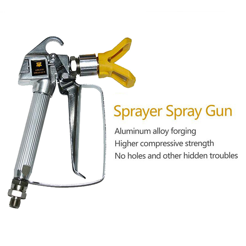 Universal High Pressure Stainless Steel Airless Paint Spray Kits ...