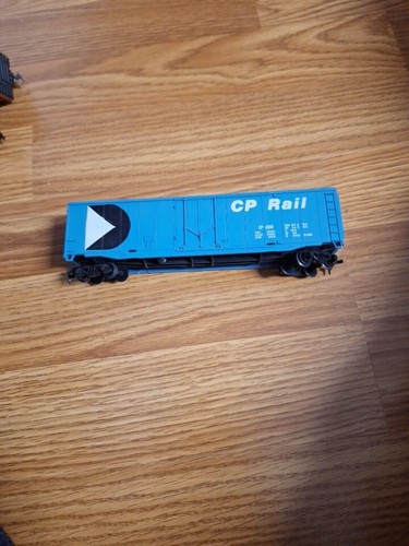HO Scale CP Rail Blue Freight Car TYCO CP 9208 Model Train | eBay