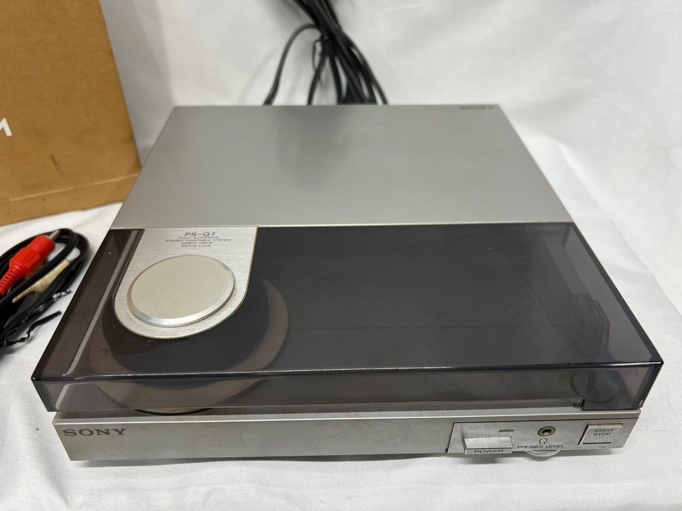 SONY PS-Q7 Full Automatic Direct Drive Turntable Record Player Audio ...
