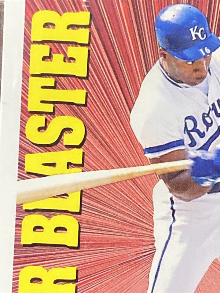 1991 SCORE Bo "BLASTER" Jackson 1 Error Baseball Card; Absolute MINT ...