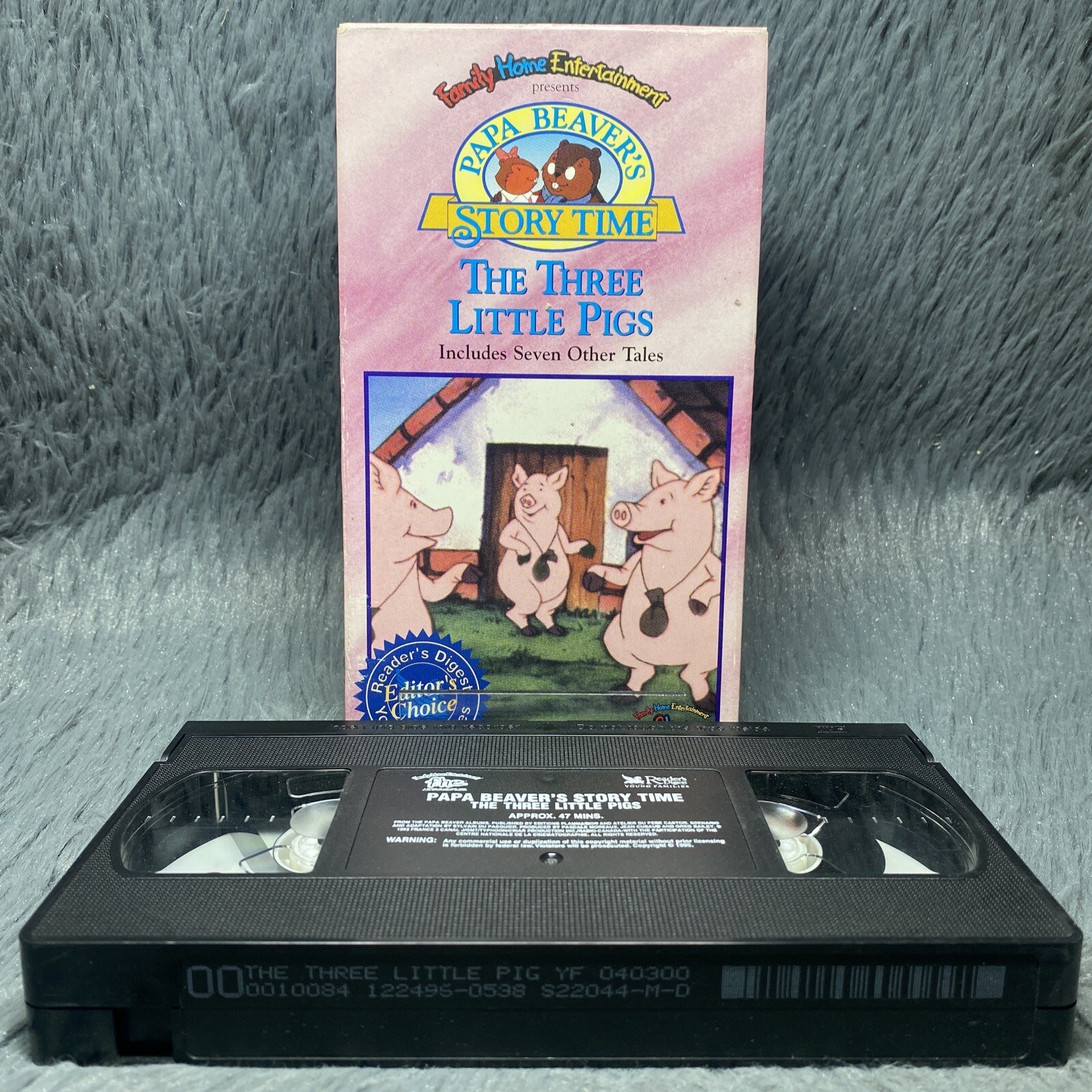 Papa Beavers Story Time The Three Little Pigs VHS 1995 & 7 Tales F.H.E ...