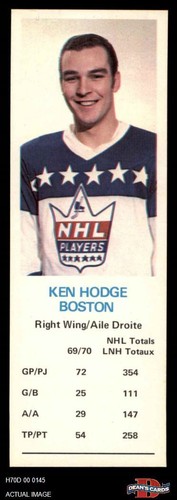 1970 Dad's Cookies Ken Hodge Bruins 7 - NM | eBay