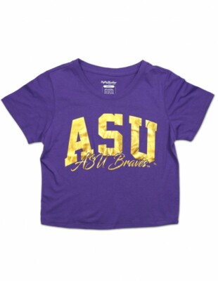 ALCORN STATE UNIVERSITY T-SHIRT HBCU CROP TOP T-SHIRT | eBay