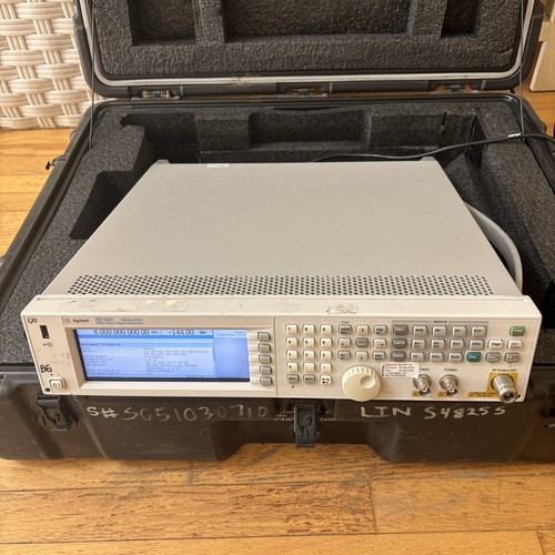Agilent N5182A 6GHz Vector Signal Generator Keysight + *19 options ...
