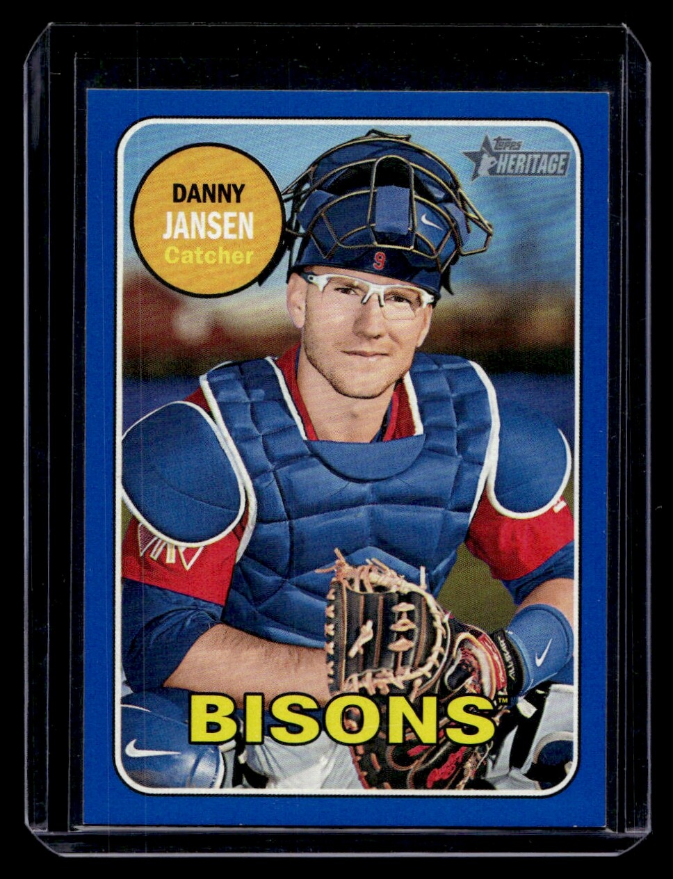 2018 Topps Heritage Minor League Danny Jansen Blue 98/99 | eBay