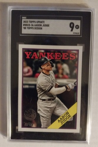 2023 Topps Chrome Update Series - 1988 Topps Baseball Aaron Judge error ...