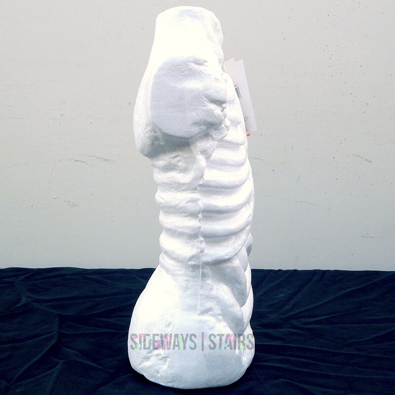 Buy FOAM ZOMBIE TORSO Halloween decoration paintable prop styrofoam ...