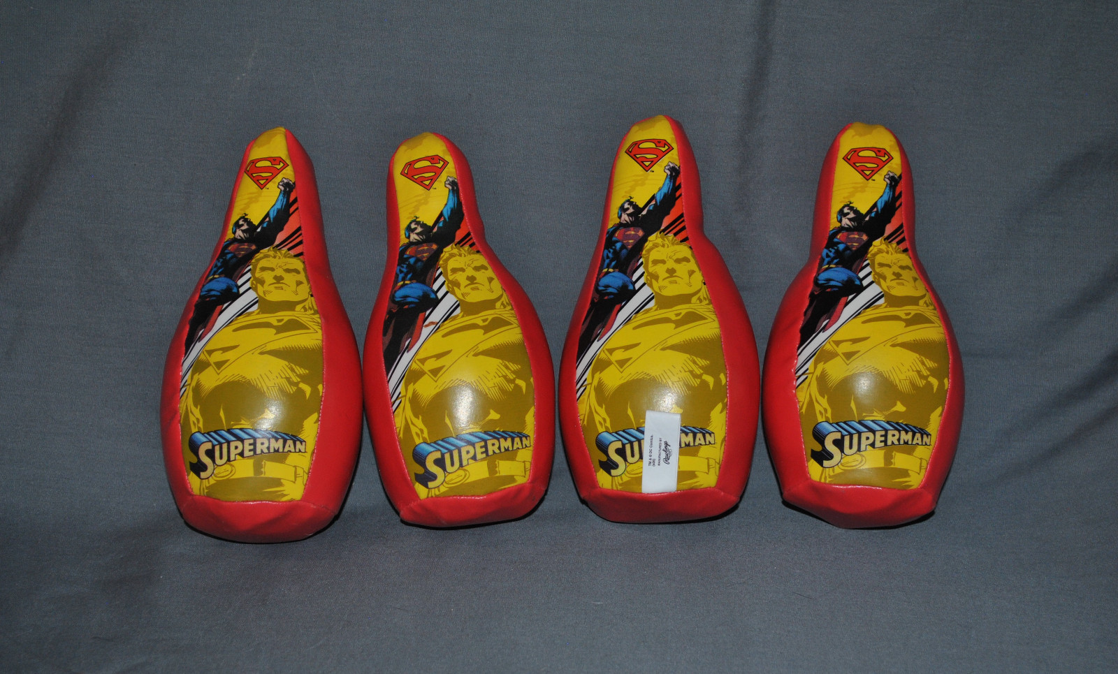 Superman Soft Bowling Pin Set Rawlings Childrens,Kids Super Man Pins ...