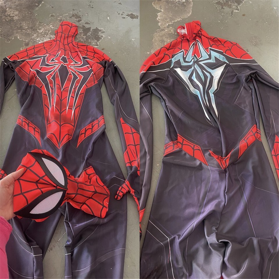 Rivals Spiderman Jumpsuit Spider-Man Suit Cosplay Costume Halloween ...
