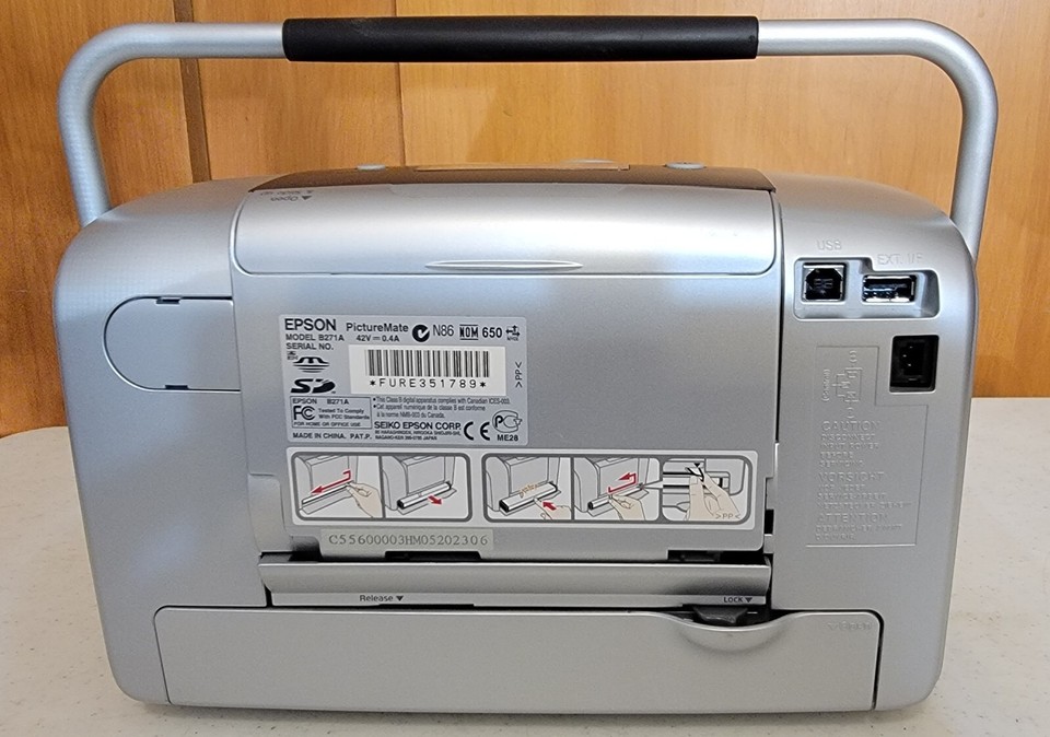 Epson PictureMate Personal Photo Lab Printer + 100 Piece Print Pack ...