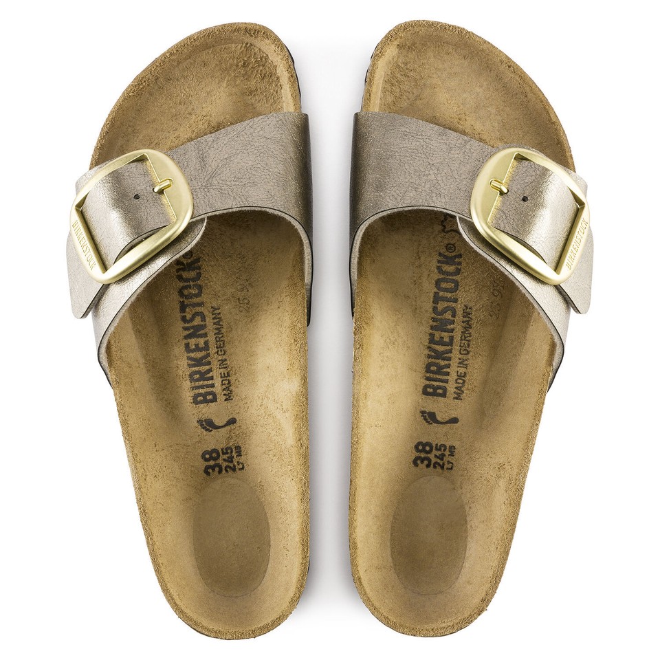 BIRKENSTOCK Madrid Big Buckle 1016236 Graceful Taupe normale Weite ...