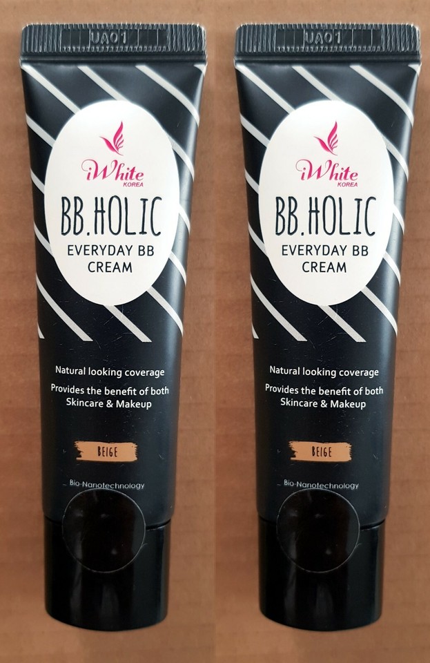 2 IWhite Korea BB.Holic Everyday BB Cream Natural Looking Coverage ...