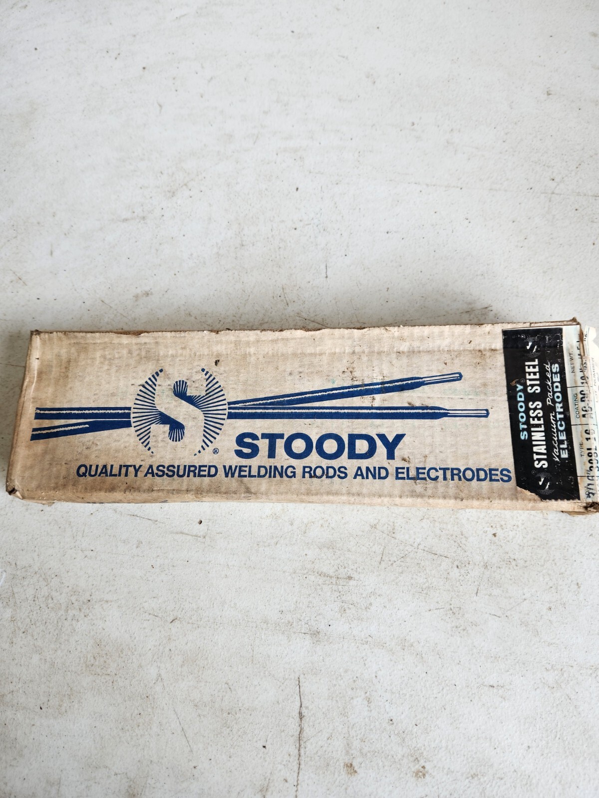 *NEW* Stoody Stainless Steel Vacuum Packed Electrodes 308L-16 3/16 ...
