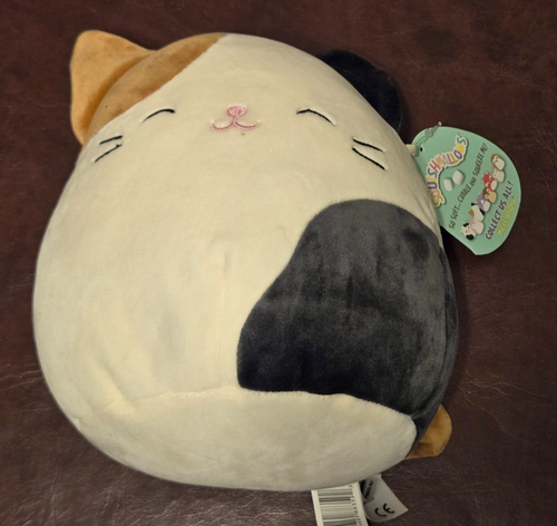 Original Squishmallow Cameron Calico Cat w/ Tag 8" First Squad 2018/19 ...