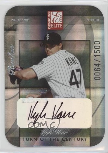 2002 Donruss Elite - Kyle Kane #157 Turn of the Century Die-Cut Autographs /100 (AU, RC) for ...