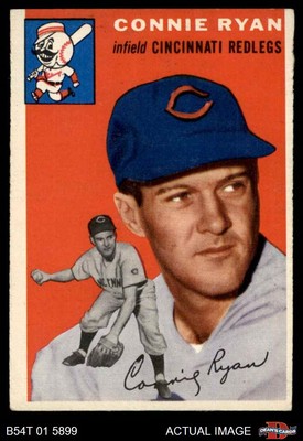 1954 Topps #136 Connie Ryan Reds 4 - VG/EX | eBay