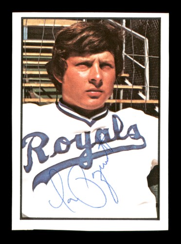 Tom Poquette Autographed Signed 1978 SSPC Card #239 Kansas City Royals ...